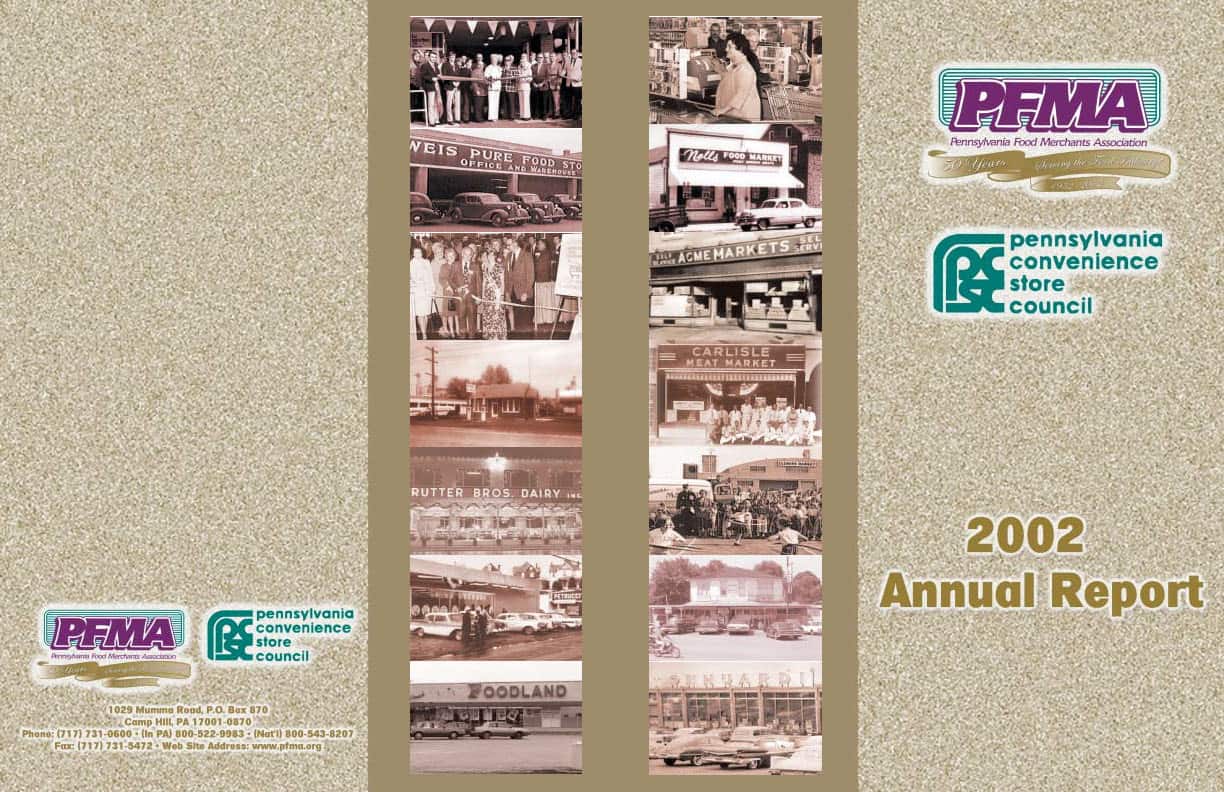 2002 Annual Report (PDF) - Pennsylvania Food Merchants Association